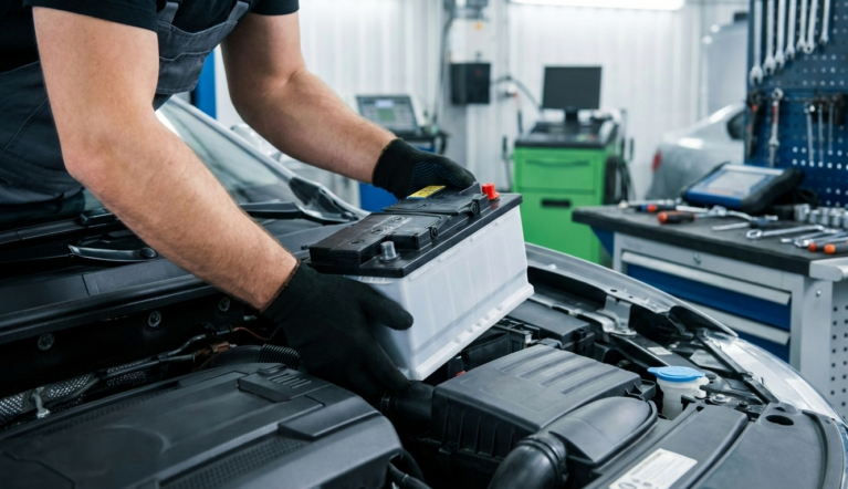 Why Battery Replacement Is a Core Car Service in Dubai